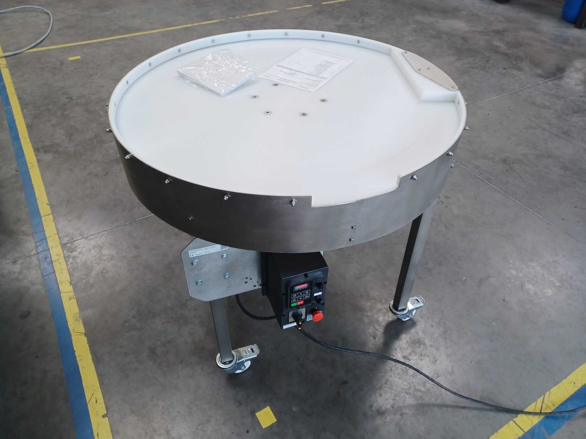 Table tournante d’accumulation | Configurateur | MSM Ingéniérie